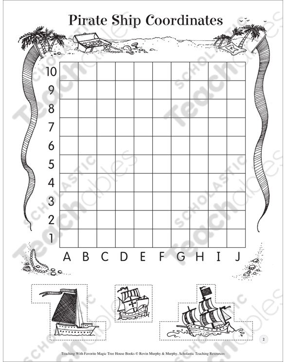 Teaching With: Pirates Past Noon | Printable Lesson Plans, Ideas, Games ...