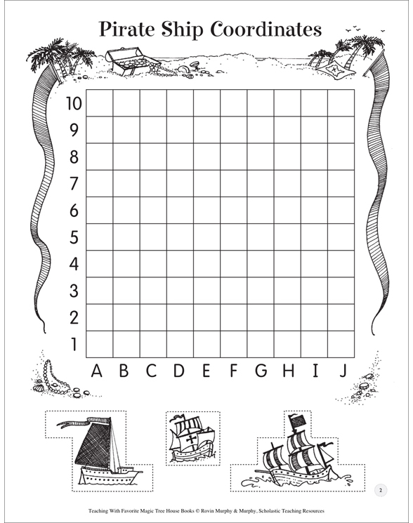 Teaching With: Pirates Past Noon | Printable Lesson Plans, Ideas, Games ...