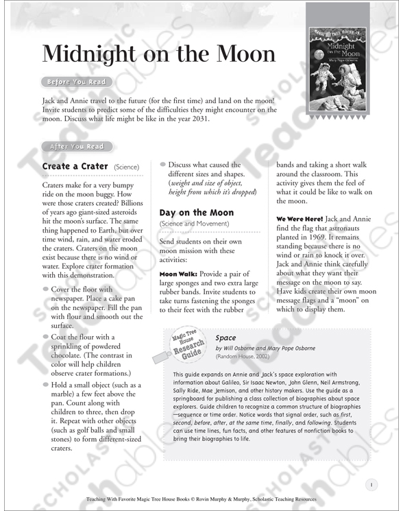 Magic Tree House Midnight On The Moon