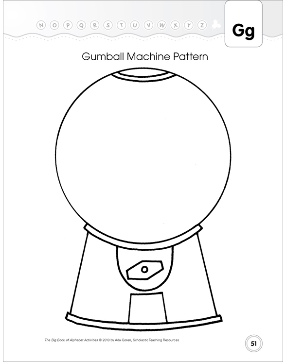 Alphabet Lesson: Letter Gg | Printable Lesson Plans and Ideas