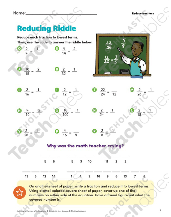 Reduce Fractions Worksheet Simplifying Improper Fractions Worksheets
