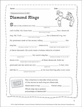 Diamond Problems Worksheet
