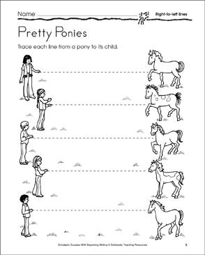 printable horse care worksheets
