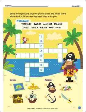 pirate crossword solver