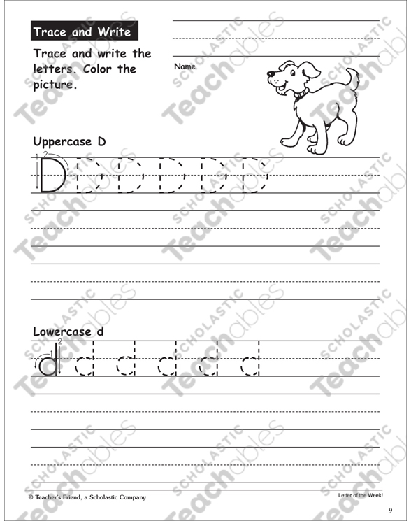 letter d read write inc