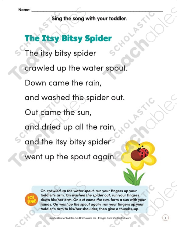 itsy bitsy spider