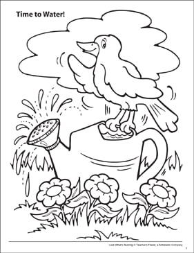 printable coloring pages of hatching birds