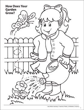 scholastic animal coloring pages