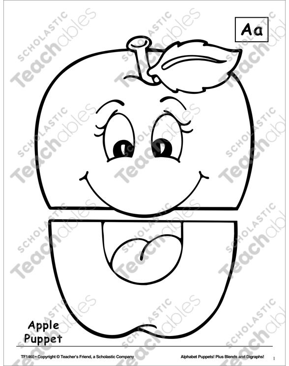 apples4theteacher letter coloring pages
