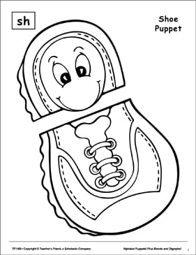 sh sound coloring pages