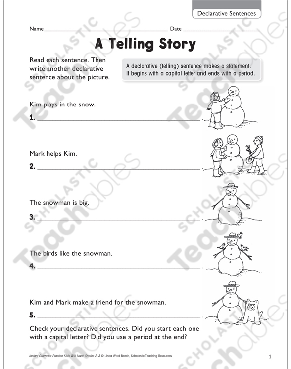  What Is Declarative Sentence And Give Example Declarative Memory