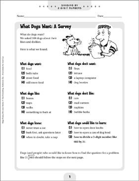 funny division word problems