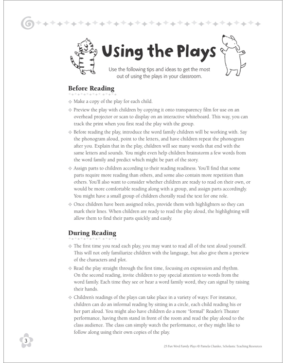 Jill and Bill (-ill): Word Family Play | Printable Texts