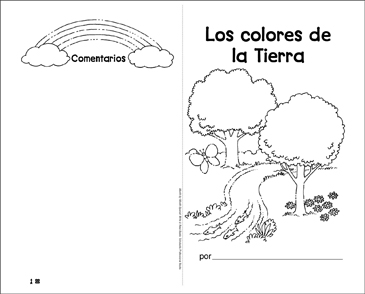mini books coloring pages