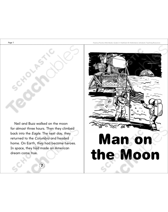 Man on the Moon | Printable Mini-Books