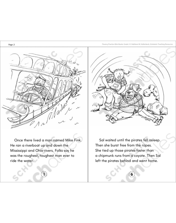 coloring pages of mike fink