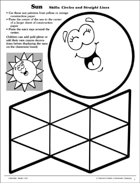 straight line coloring pages