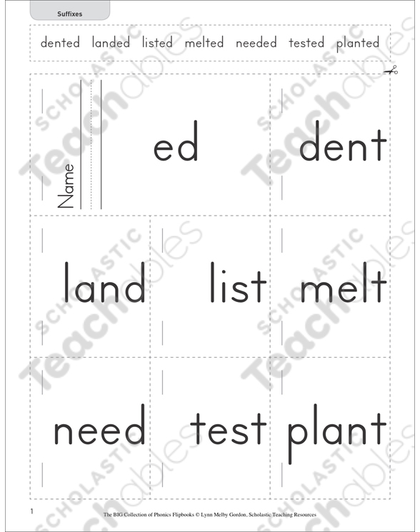 Ed Phonics Worksheets