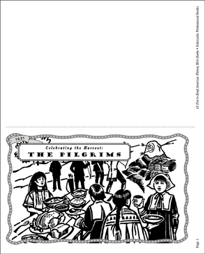 plimoth plantation coloring pages
