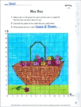 coordinate graph coloring pages