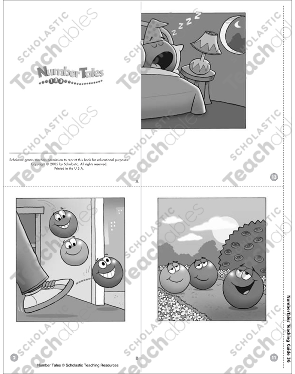 Three Bouncing Balls (3): Number Tale | Printable Mini-Books and Skills ...