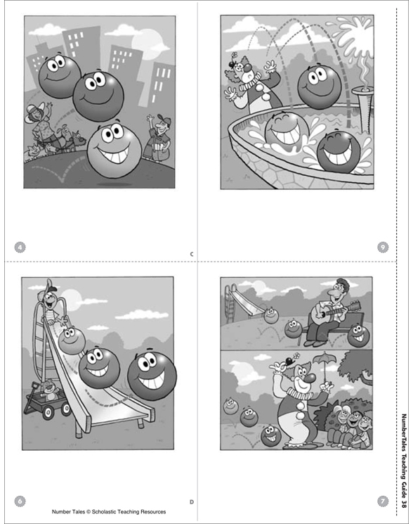 Three Bouncing Balls (3): Number Tale | Printable Mini-Books and Skills ...