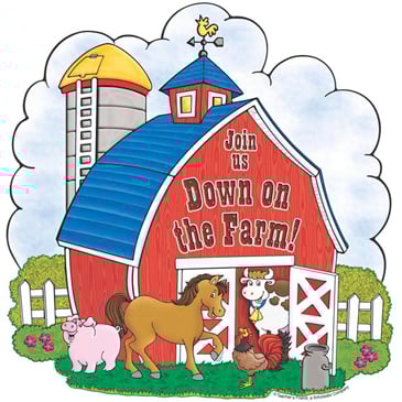 Join Us Down on the Farm! | Printable Clip Art and Images