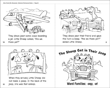 sheep in a jeep coloring pages