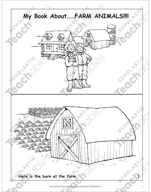 scholastic animal coloring pages