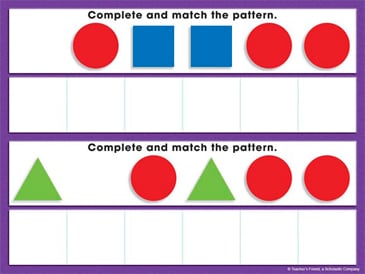 Aabb Pattern Worksheet AAB And AABB Pattern Worksheet | Preschool
