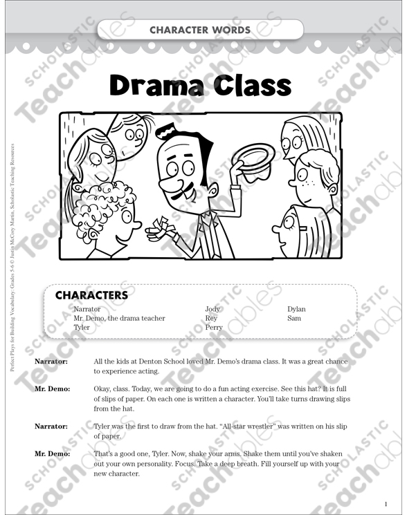 Drama Vocabulary Worksheets Theatre Arts Vocabulary Worksheet