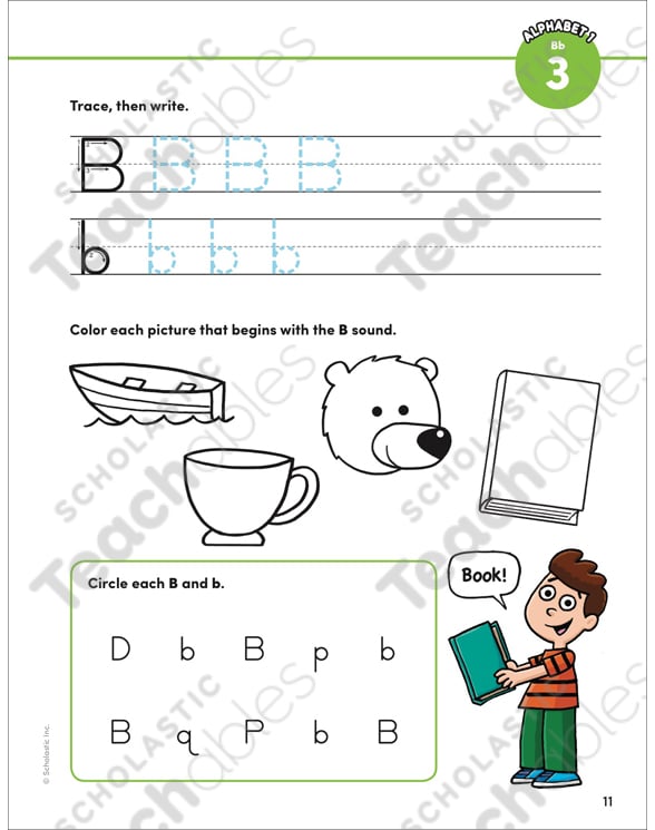 Alphabet Packet: A, B, C | Printable Skills Sheets