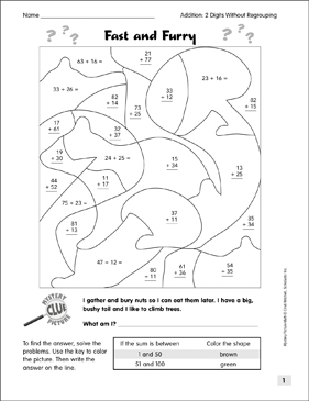 free printable mystery picture