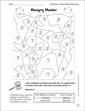adding 3 digits without regrouping