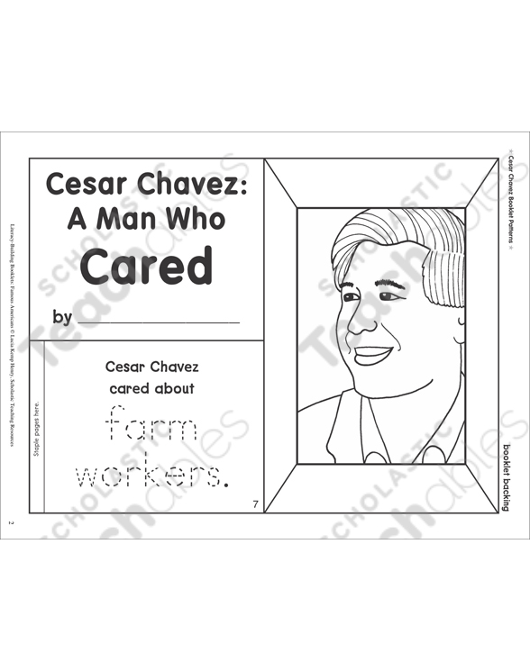 Cesar Chavez: Literacy-Building Booklet | Printable Mini-Books