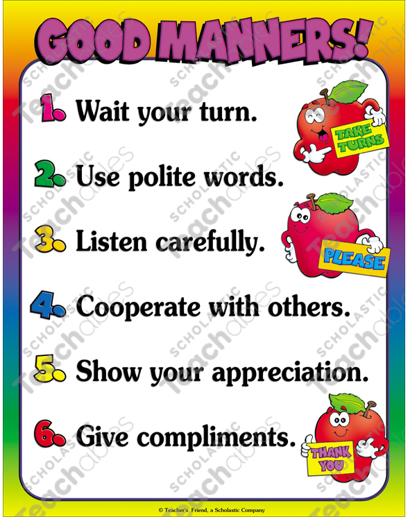 Manners At School Worksheet Printable Pdf For Kids Good Manners 