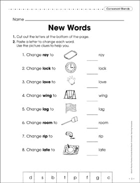 consonant clusters phonics