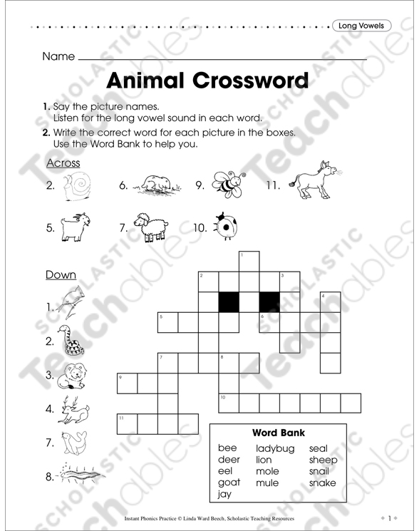 coloring pages of sound crossword