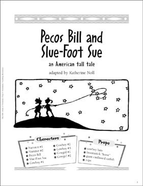 pecos bill coloring pages to print