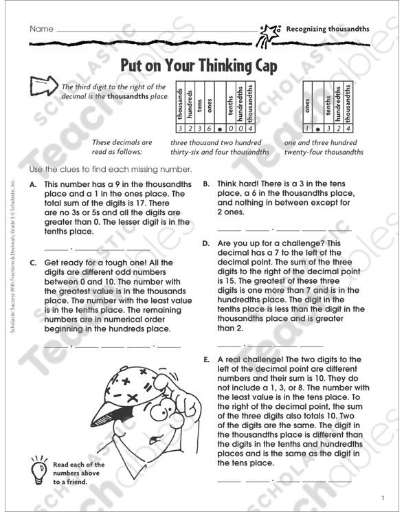 Put On Your Thinking Cap