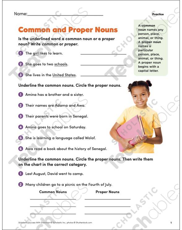 Noun Worksheet Nouns Worksheet Nouns Types Of Nouns Sexiz Pix