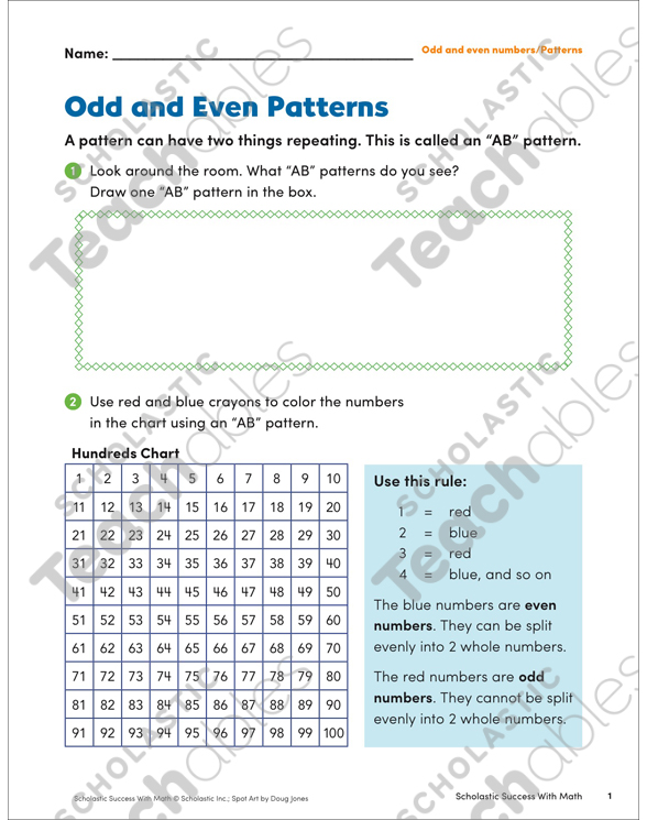 Number Patterns Grade 2 Collection | Printable Leveled Learning Collections