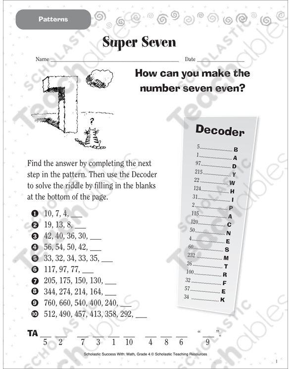 Number Patterns Grade 2 Collection | Printable Leveled Learning Collections