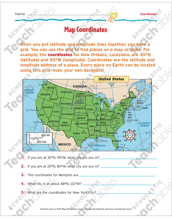 5th Grade Map Skills 5 Ways To Use The Map Skills Bundle & Make Your