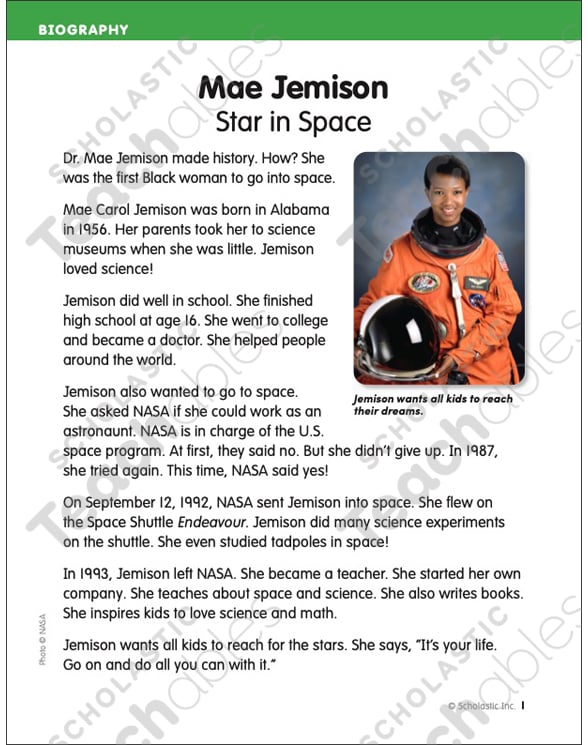 mae jemison text